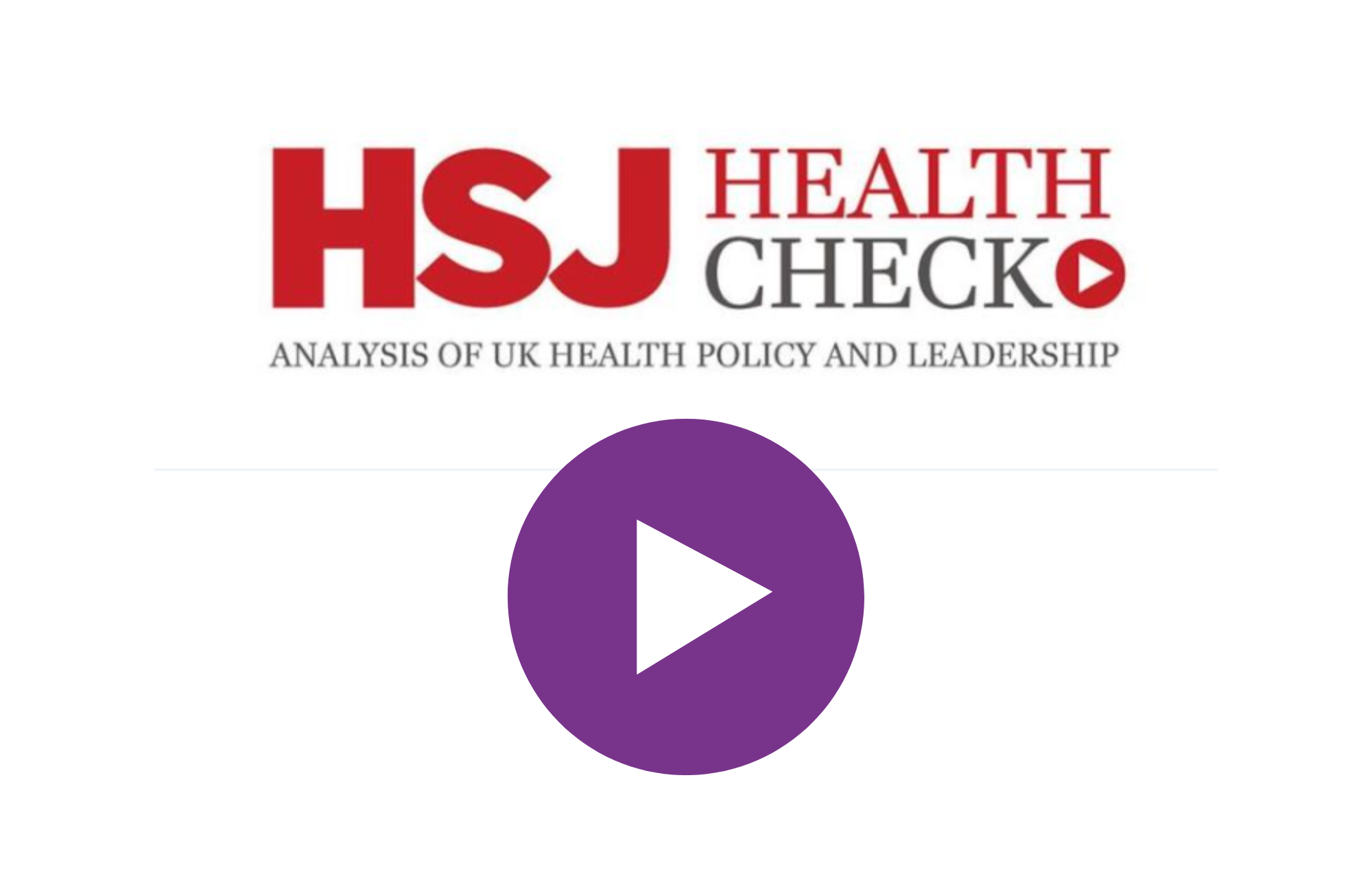Picker CEO Chris Graham joins the HSJ Podcast to discuss the 2022 NHS ...