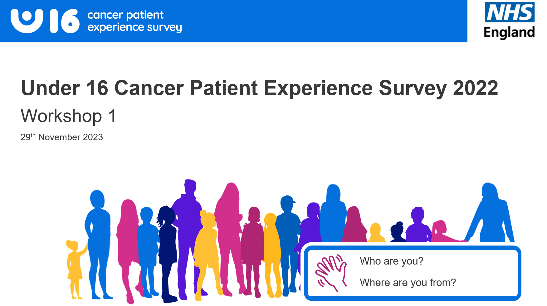 Workshop: Understanding Cancer Patient Experience Survey 2022 Results ...